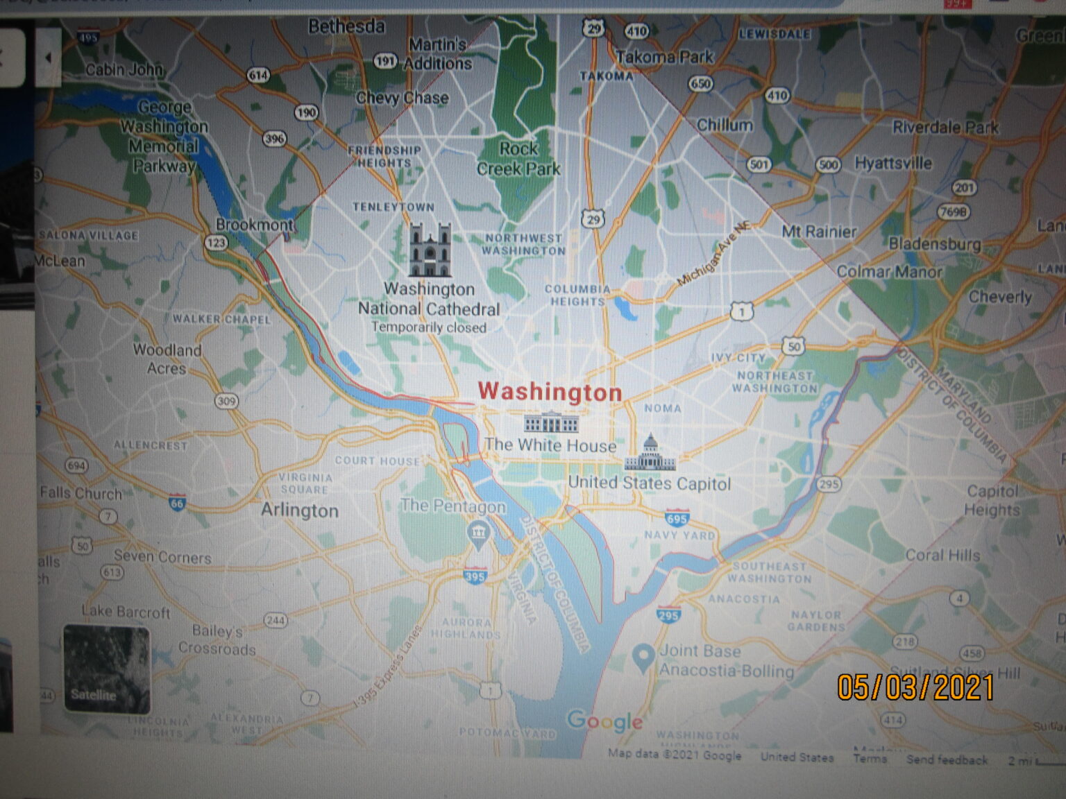 WHY IS D.C. NO LONGER ON GOOGLE MAPS? ⋆ LOVE IN ACTION NOW